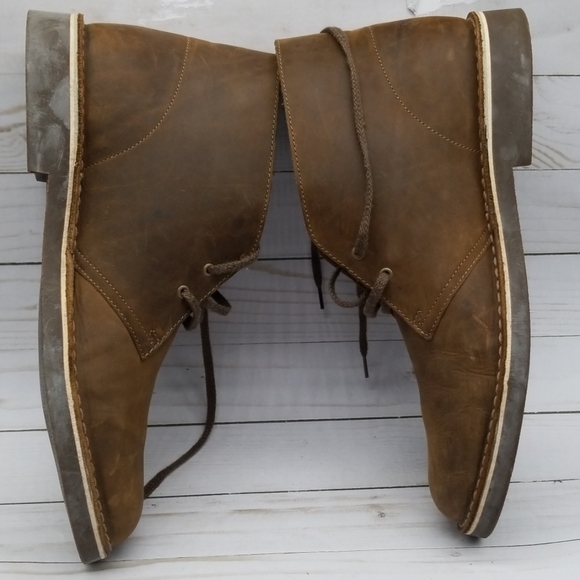Clarks | Shoes | Clarks Mens Chukka Leather Boots | Poshmark